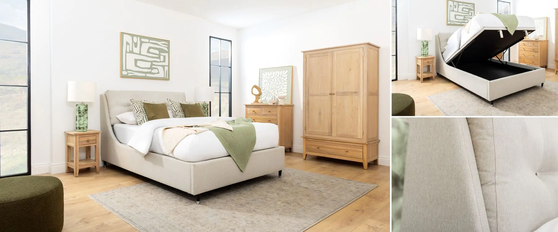 Javier ottoman bed store