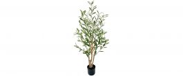 150cm Wild Olive Tree With Pot | Decorative Artificial Olive Tree