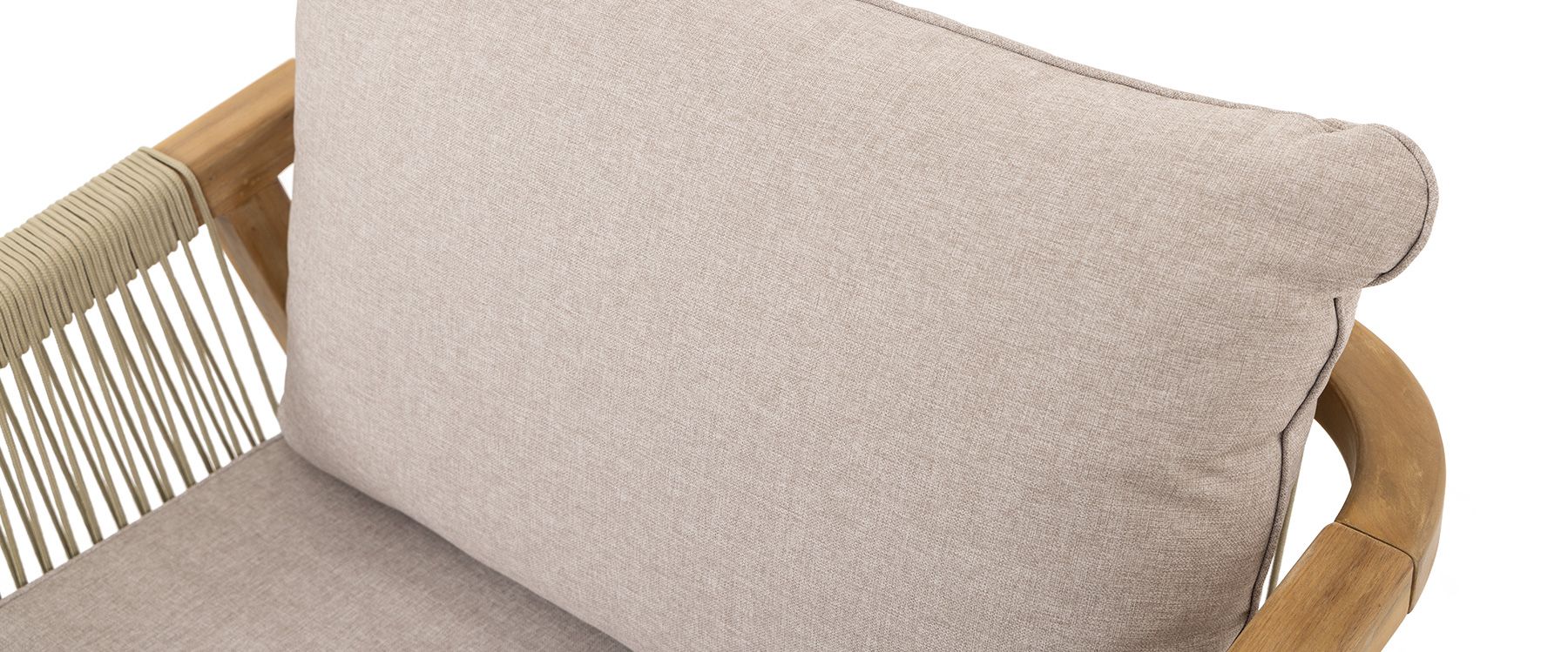 Diablo Outdoor Cream Sun Lounger | Stylish Garden Lounger