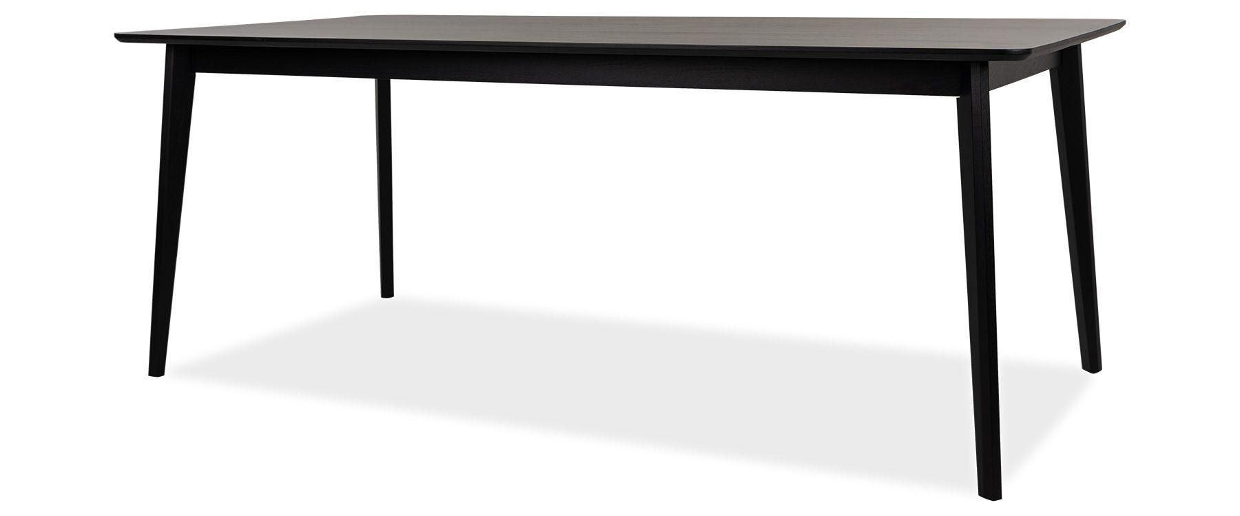 Maison Black Oak Dining Table 2M