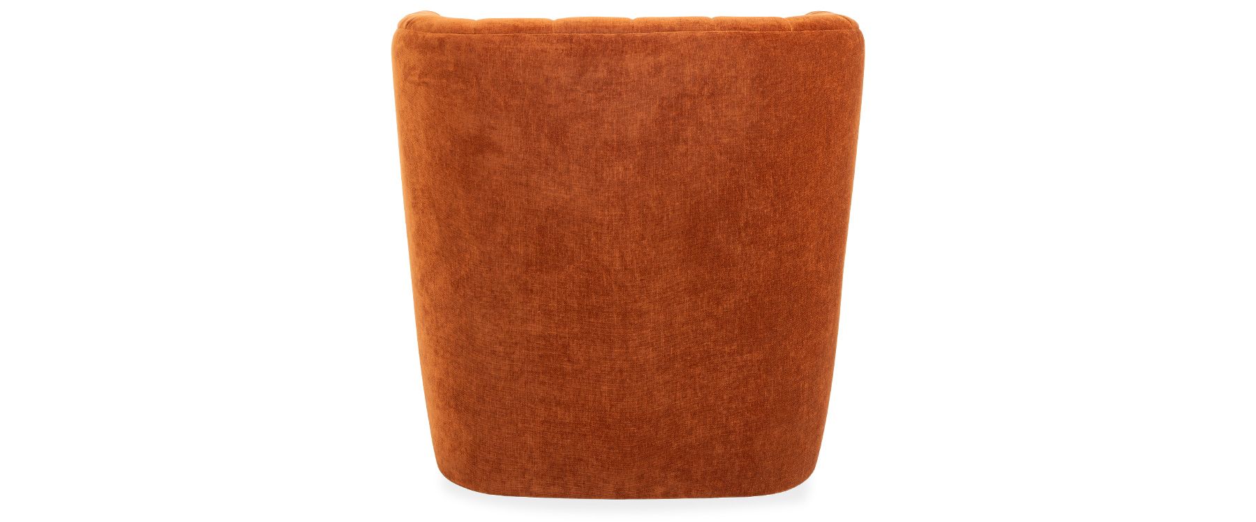 Tubby Terracotta Velvet Swivel Armchair | Stylish & Cozy Accent Chair