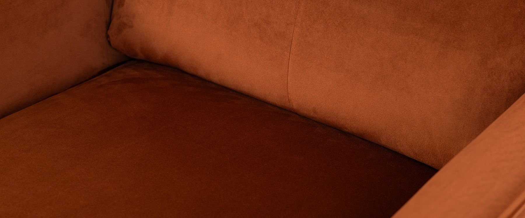 Alana Rust Velvet Accent Chair – Modern Armchair