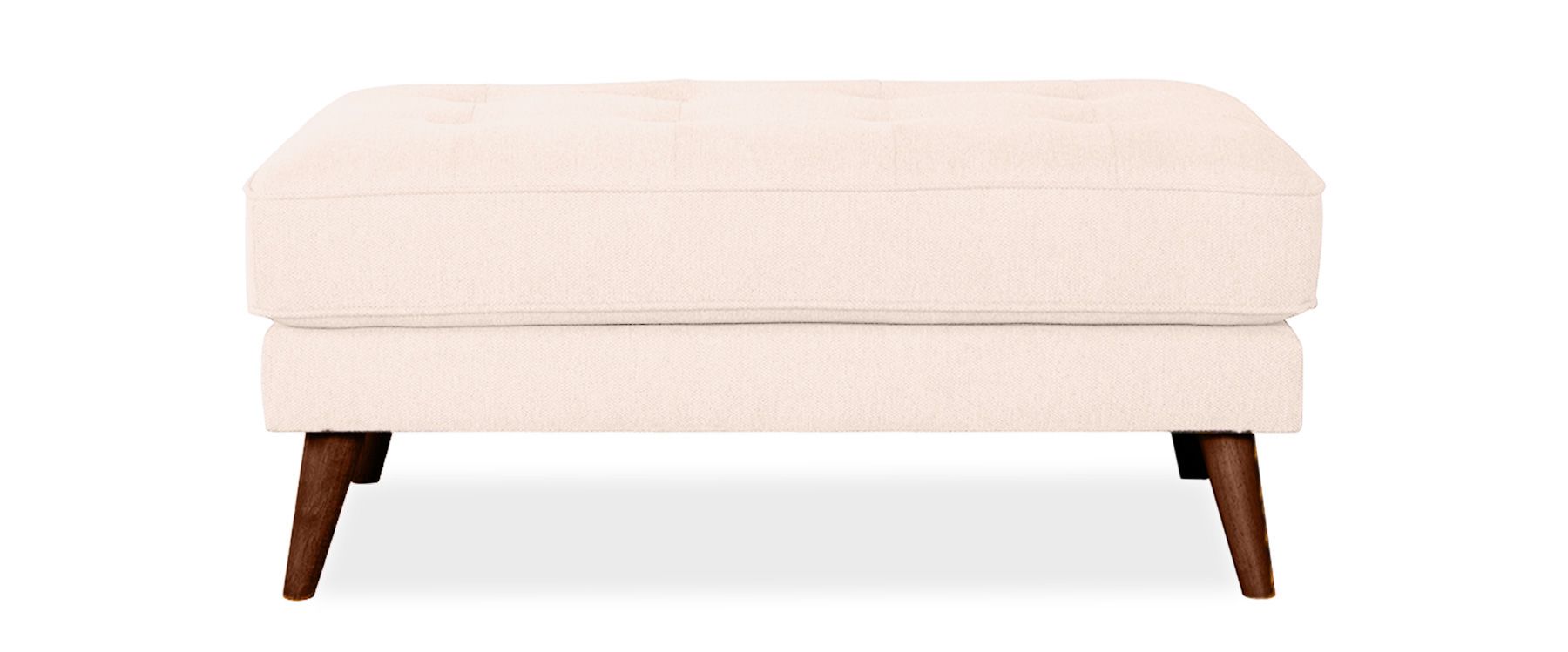 Cooper Cream Fabric Footstool – Stylish Comfort for Modern Living