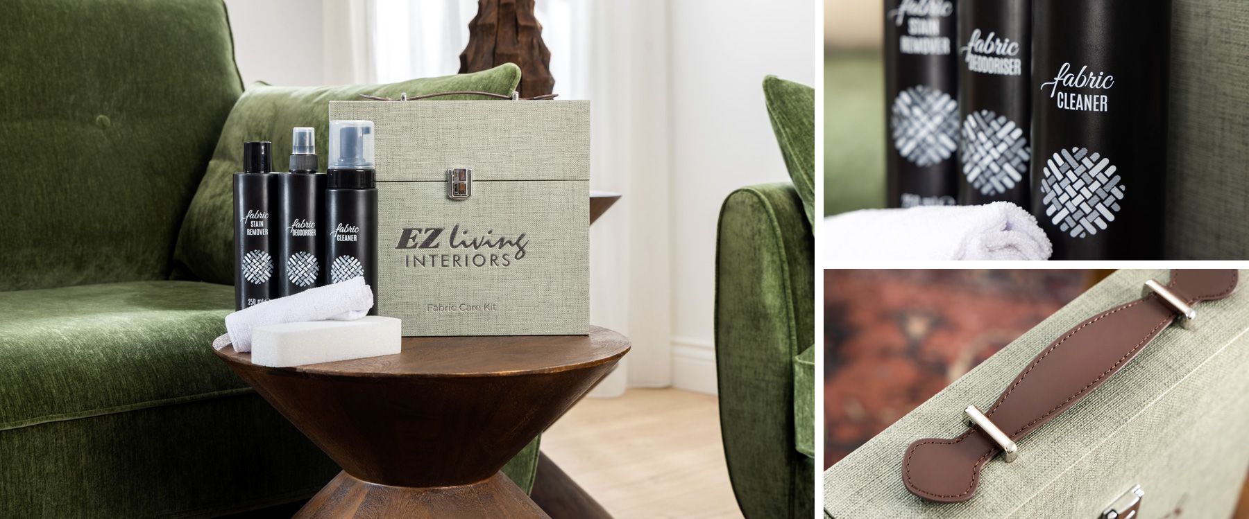 EZ Living Interiors Premium Fabric Care Kit