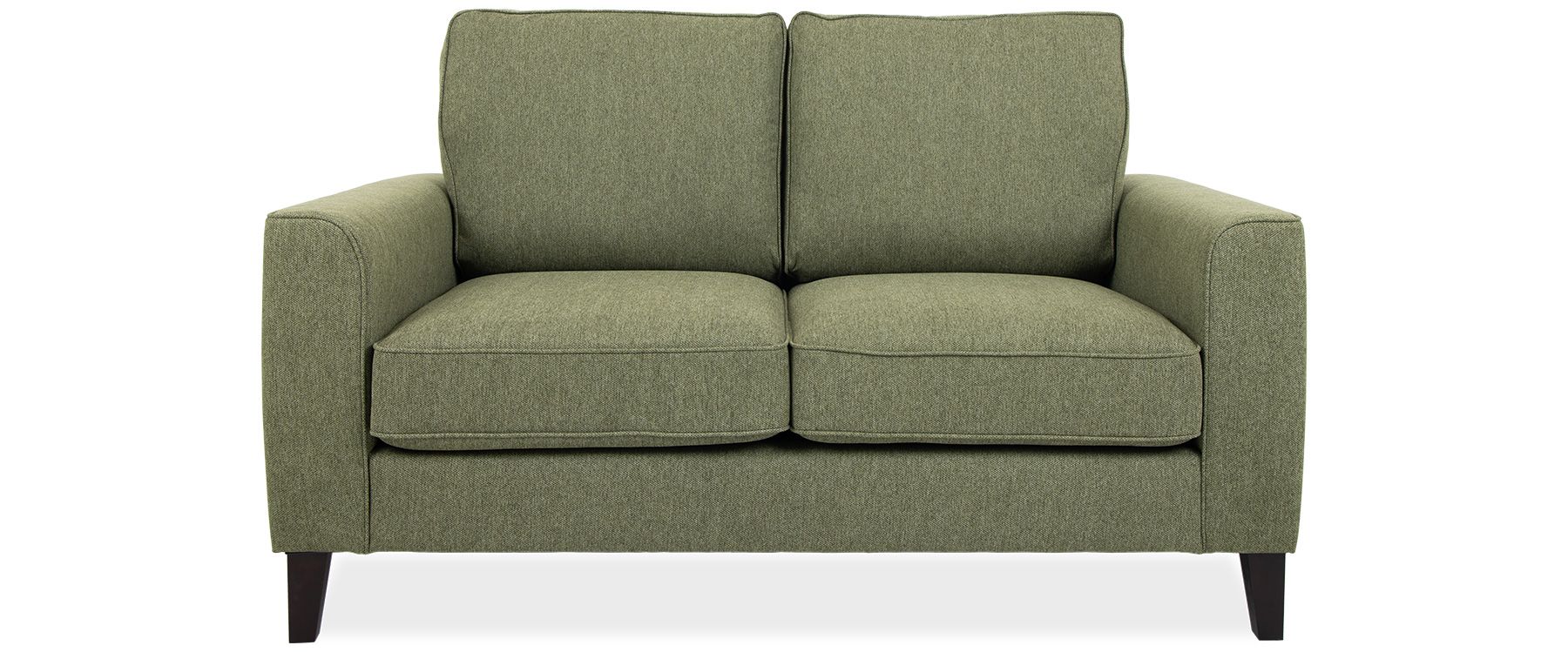 Milo Dark Green Fabric 2 Seater Sofa