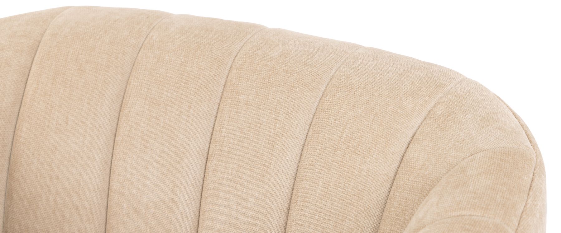 Tubby Cream Velvet Swivel Armchair | Cozy & Stylish Accent Chair