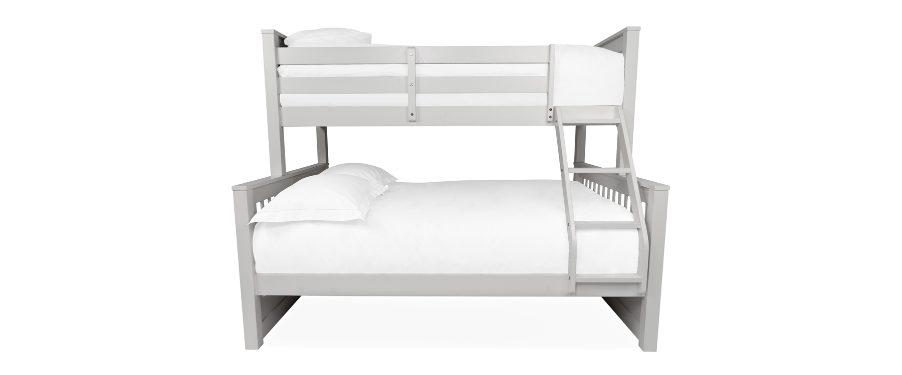 Pluto Bunk Bed White and Oak